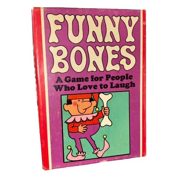 American Vintage | Other | Vintage 968 Funny Bones Card Game Parker ...
